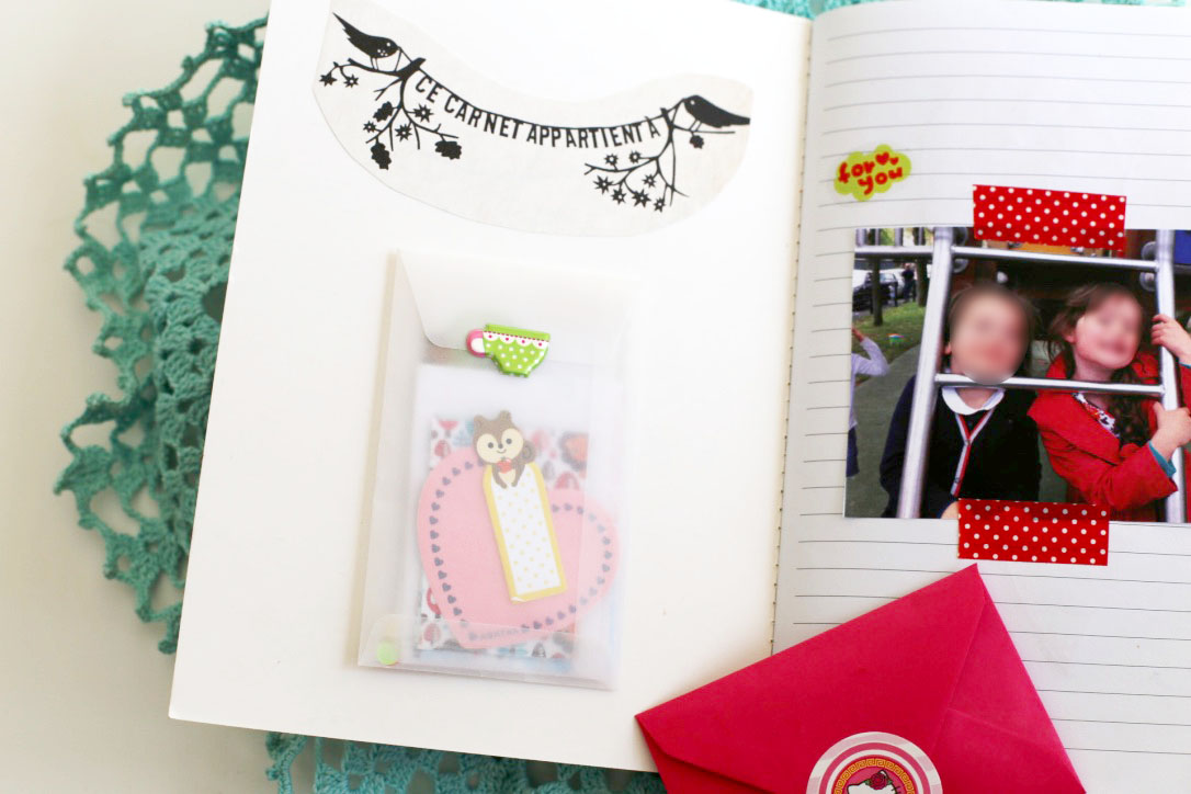 Un cahier de souvenirs pour dire "au revoir"