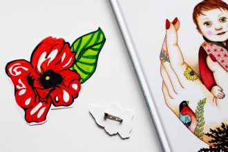 Super Happy Youpi Time : une broche façon Houdart